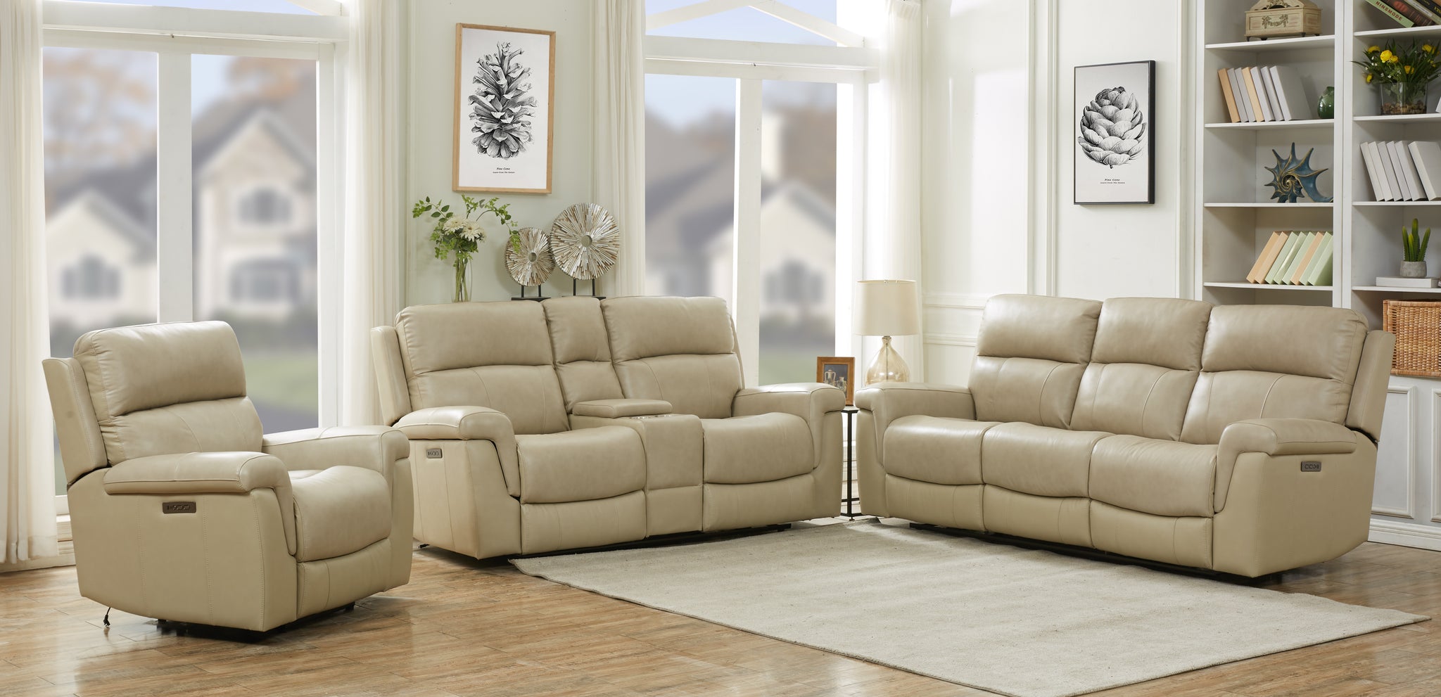 Leather Living Room Sets — Expo Furniture Gallery