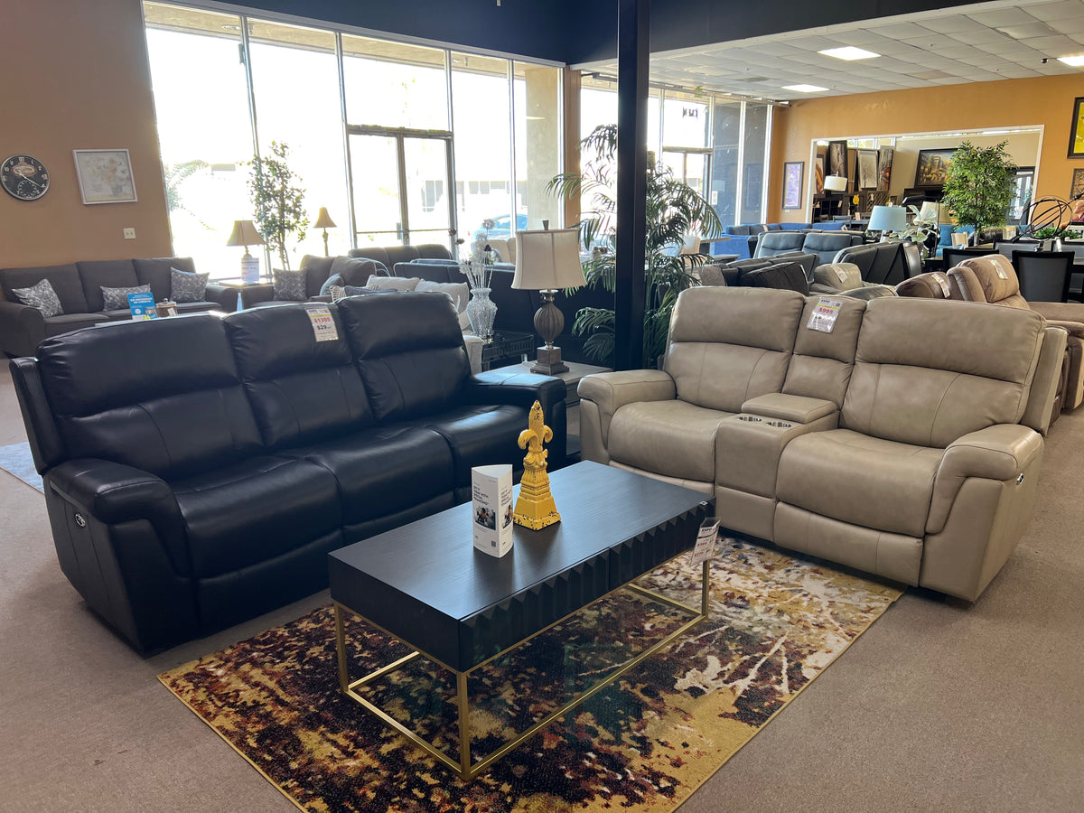 Daytona Power Reclining Leather Living Room Collection — Expo Furniture ...