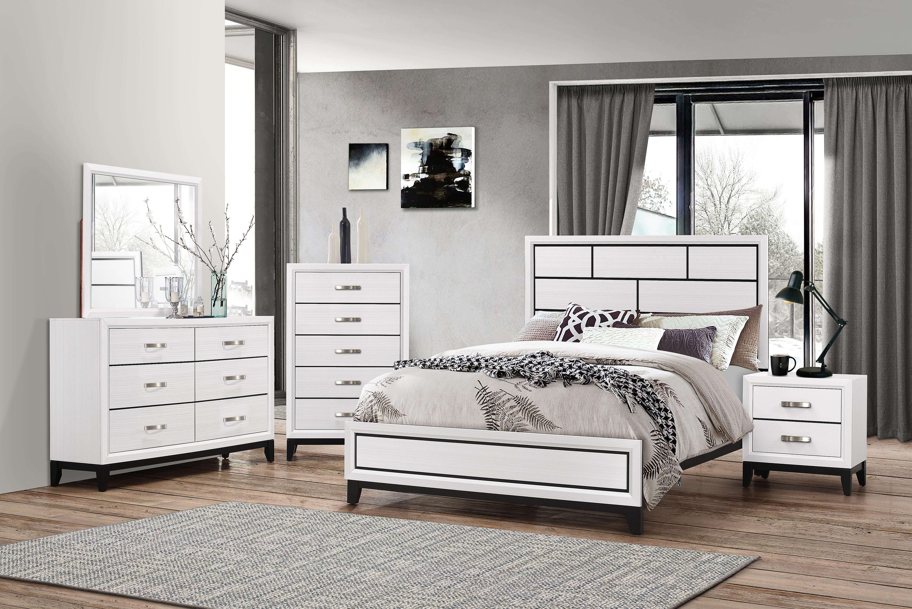 Davi White Bedroom Collection — Expo Furniture Gallery