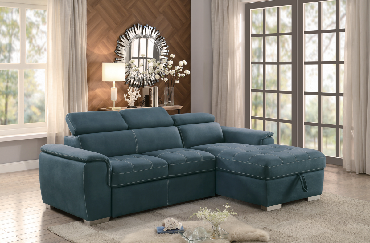Ferriday Sofa Sleeper Sectional with Storage — Expo Furniture Gallery